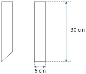 Toolight Moderní stropní svítidlo 30 CM APP572-1C Černá