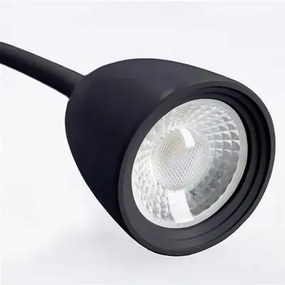 Solight WO54-B LED nástěnná lampička černá / stmívatelná / 4W / 280lm