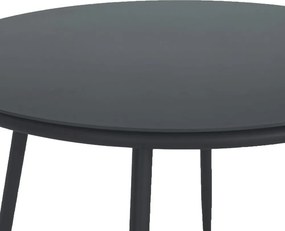 Zahradní stůl 90x90cm AZT-L1352 GREY, kov, šedá
