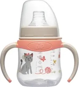 NIP Training hrneček PP 150ml kočička/růžová / od 6 měsíců