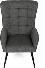 Relaxační křeslo šedá AK-315 GREY2 (64 x 73) cm