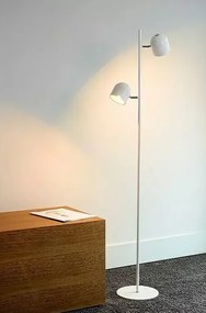 German Stojací LED lampa Skanska / 10 W / výška 141 cm / bílá / teplá bílá