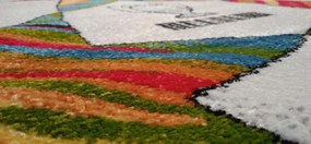 Dětský kulatý kusový koberec Kolibri 11109-190 k