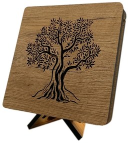 Li-Go "Olivovník" lampa 19x19cm provedení povrchu: dub světlý