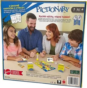 MATTEL Společenská hra Pictionary CZ / Pro 2 týmy / Hrací doba 30 min
