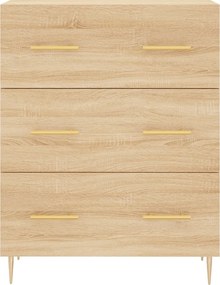 vidaXL Skříň highboard 69,5 x 34 x 180 cm kompozitní dřevo [3189368] Barva: Betonová šedá