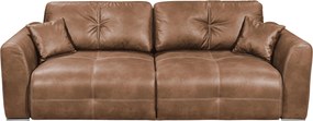 XXXLutz ROZKLÁDACÍ POHOVKA, textil, světle hnědá Livetastic - Rozkládací pohovky - 002220046701