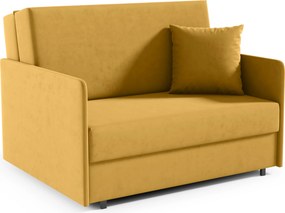 Eka Pohovka AMERYKANKA 167, 120 cm Barva látky: Černá (Kronos 07)