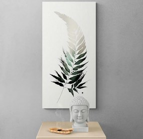 Obraz list kapradiny s nádechem minimalismu - 60x120