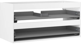 Mexen Box-A korpus skříňky pod umyvadlo 100 cm, 2 zásuvky, bílý mat - 91AX0-1000-470-2-01