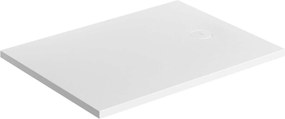 OMNIRES Aquarock M+ - Sprchová vanička 80x100 cm, matná bílá AQUAROCK80-100BM