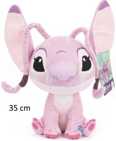 Plyšový ANGEL STITCH růžový se zvukem 35 cm