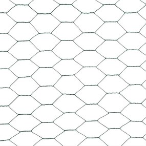 Pletivo ke kurníku ocel PVC vrstva 25 x 1,5 m zelené 143267