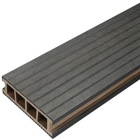 Kompozitní Terasove Prkno Bergdeck Černá 2400x150x25mm