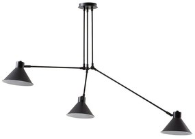 Černé stropní svítidlo 80x80 cm Dione – Kave Home