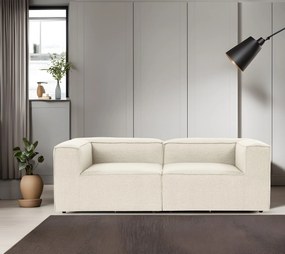 Hanah Home Dvoumístná pohovka FORA krémová