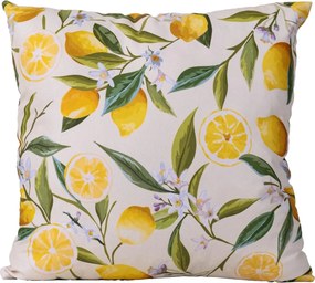 DEKORAČNÍ POVLAK NA POLŠTÁŘ LIMONE12 43X43 CM VZOROVANÝ