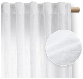 Bílý závěs 140x250 cm Valeta – Restilo