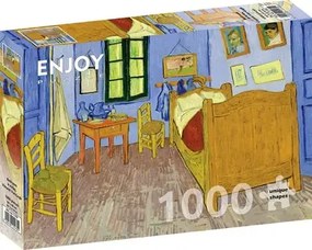 ENJOY Puzzle Vincent Van Gogh: Ložnice v Arles / 1000 dílků / od 14 le