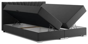 Kontinentální postel dvoulůžko BOXSPRING ERNI + topper v ceně | 160x200 | VÝBĚR TKANIN