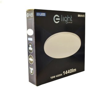 Stropní LED svítidlo Bravo, 1x LED 16w, 4000k, ch