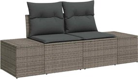 Set pohovek 5 ks Šedá polyratan 3346929