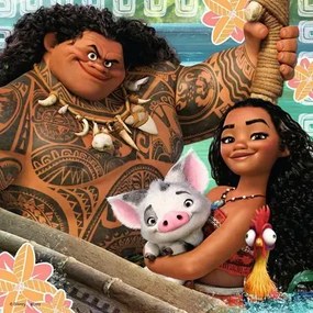RAVENSBURGER Puzzle Disney: Odvážná Vaiana / Cesta za dobrodružstvím /