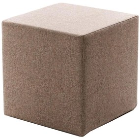 Asir Taburet CUBI 40x40 cm hnědá 825BLC5105
