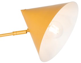 Designové nástěnné svítidlo žluté nastavitelné - Triangolo
