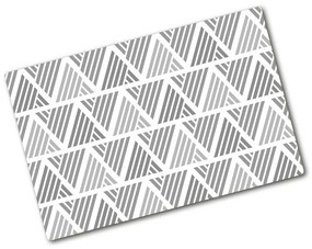 Wallmuralia Kuchyňská deska velká skleněná Geometrické pozadí 80x52 cm