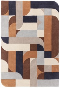 Tribeca Design Kusový koberec Blondie Klotski Terracotta Rozměry: 120x170 cm