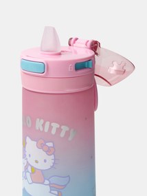 Sinsay - Láhev na pití s držadlem a brčkem Hello Kitty - vícebarevná