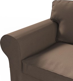 Potah na pohovku IKEA Ektorp 2-místná rozkládací  NOVÝ MODEL 2012 barva hnědá látka pletený vzor