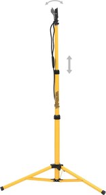 LED reflektor se stojanem 2 x 10 W studené bílé světlo 149658