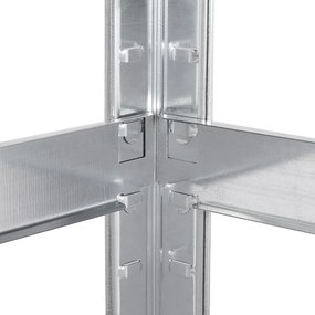 Zátěžový regál Yaheetech – Mod.1: 180 × 90 × 40 cm/875 kg stříbrná (264515749188)