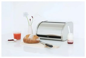 Brabantia Roll Top Chlebník střední - 17,5x31,5x27 cm  - matná ocel