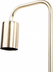 Stolní lampa KELI, kovová stolní lampa, zlatá stolní lampa, 46 cm