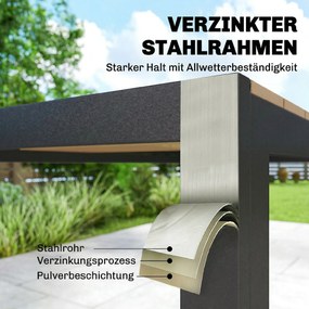 7dílná sada zahradního nábytku, zahradní set s 1 jídelním stolem, 6 židlí, polštáře, na terasu, přírodní dřevo