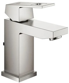 Grohe Eurocube Umyvadlová baterie s výpustí, Supersteel 23127DC0