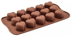 Silikonová forma na čokoládové bonbóny Srdce 51349
