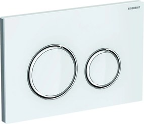 Geberit Sigma21 ovládací tlačítko sklo bílá 115.884.SI.1