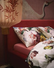 Essenza Luxusní povlečení Fleur ecru 140x200, 70x90 - 100% bavlněný satén