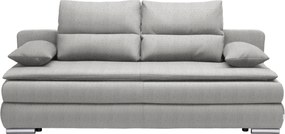 XXXLutz ROZKLÁDACÍ POHOVKA, textil, světle šedá Livetastic - Rozkládací pohovky - 001574001203