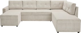 XXXLutz SEDACÍ SOUPRAVA, textil, přírodní barvy Carryhome - Sedací soupravy - 002330008701