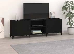 vidaXL TV skříňka 150 x 30 x 50 cm kompozitní dřevo [812633] Barva: Černá
