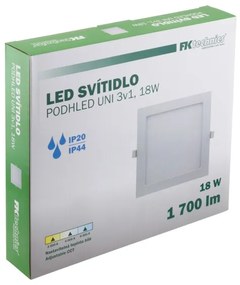 LED Koupelnové podhledové svítidlo LED/18W/230V 3000/4000/6000K IP44