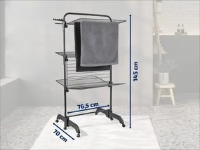 Leifheit 81691 Comfort Tower 420 patrový sušák 42m černá