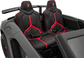 Dětské elektrické autíčko Lamborghini Aventador SV 24 V šedé