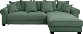 XXXLutz ROHOVÁ SEDAČKA, textil, tmavě zelená MID.YOU - Sedací soupravy - 002220047323