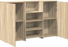 Recepční stůl dub sonoma 155x50x103,5 cm kompozitní dřevo 3324198